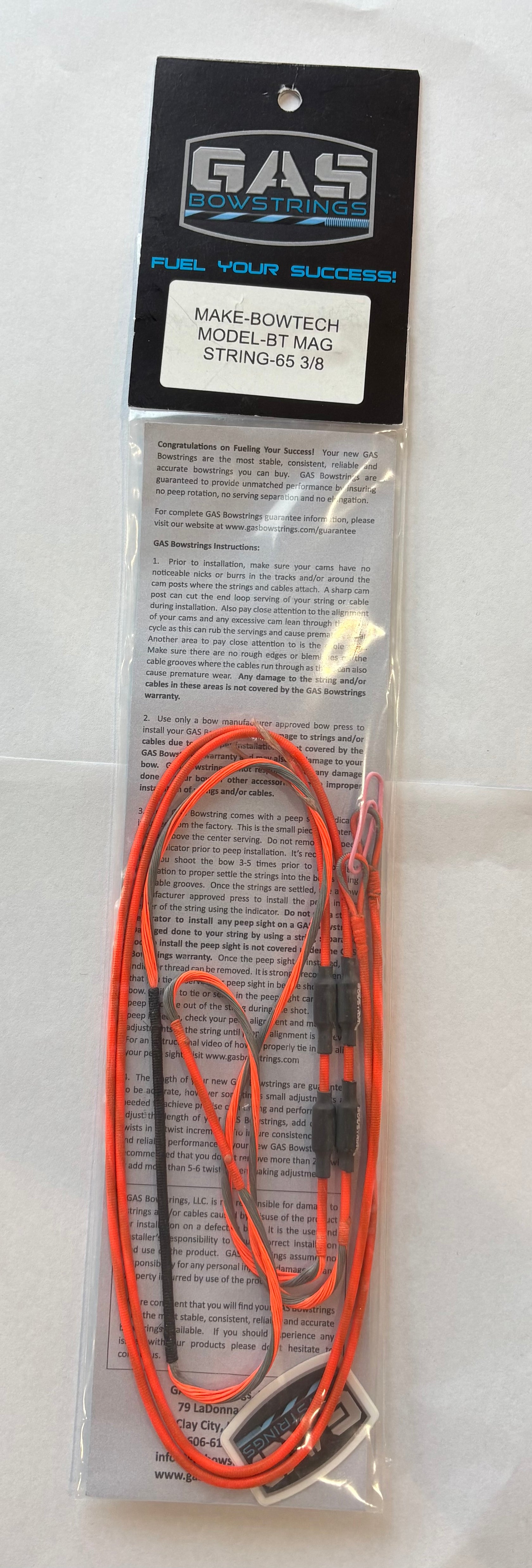 GAS Bowstring Sets – Premium Strings at a Great Price | Korbin’s ...