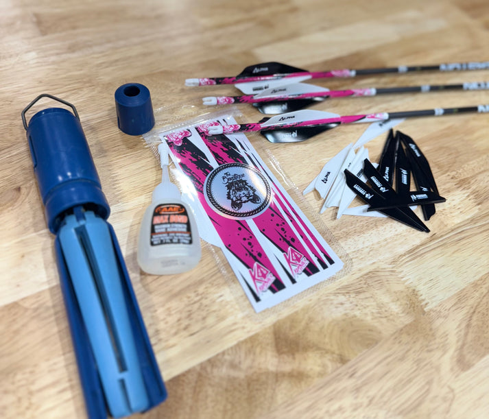 Arrow Fletching Kit | Build & Repair Arrows at Home – Korbin's Archery ...